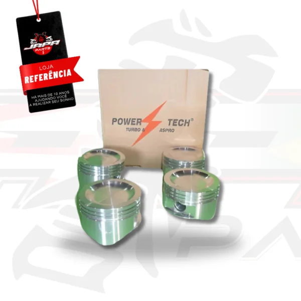Jogo de Pistão Powertech 1.8 83.50 AP – Japa Parts Autopeças